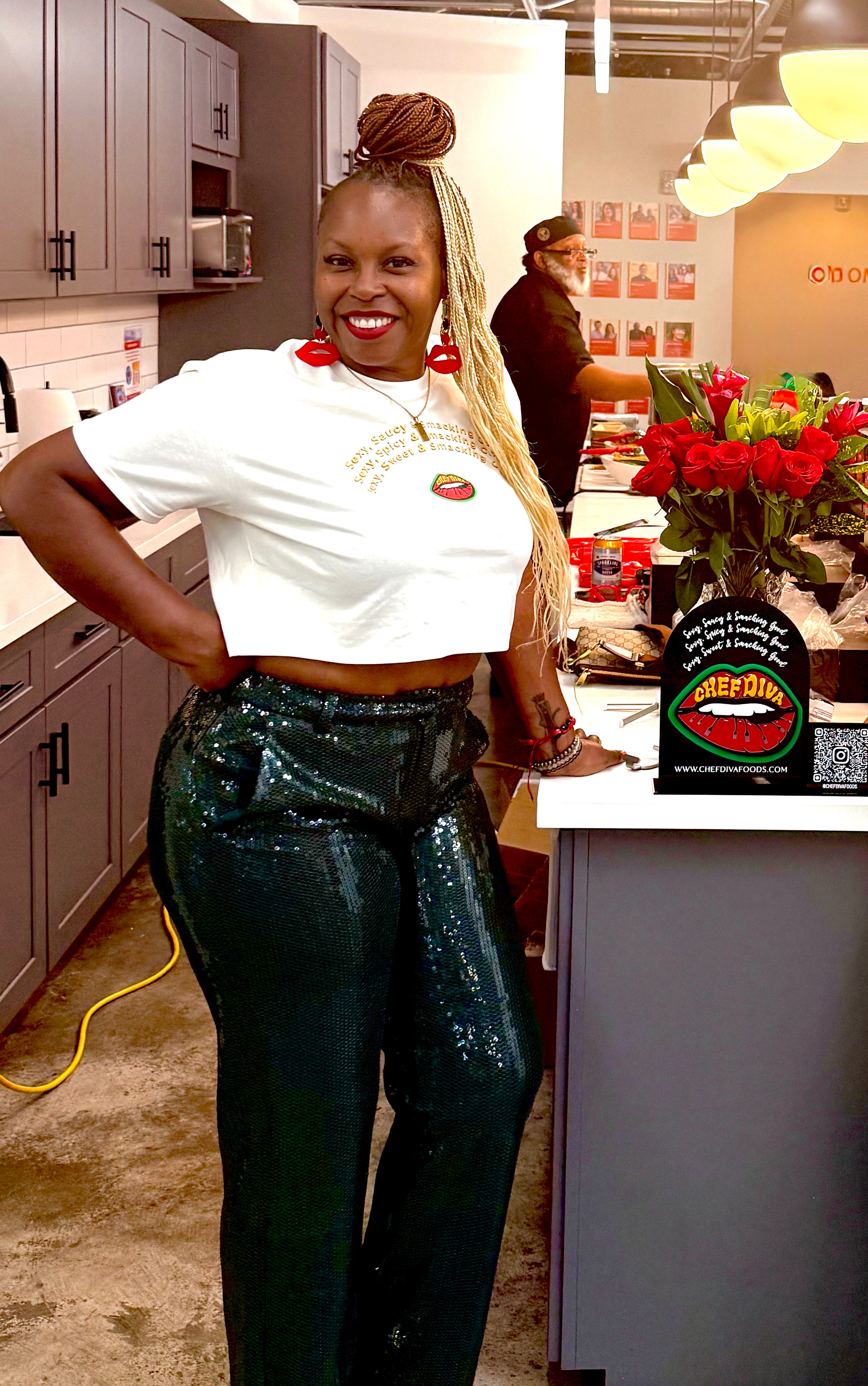 Women’s crop top – Chef Diva Foods